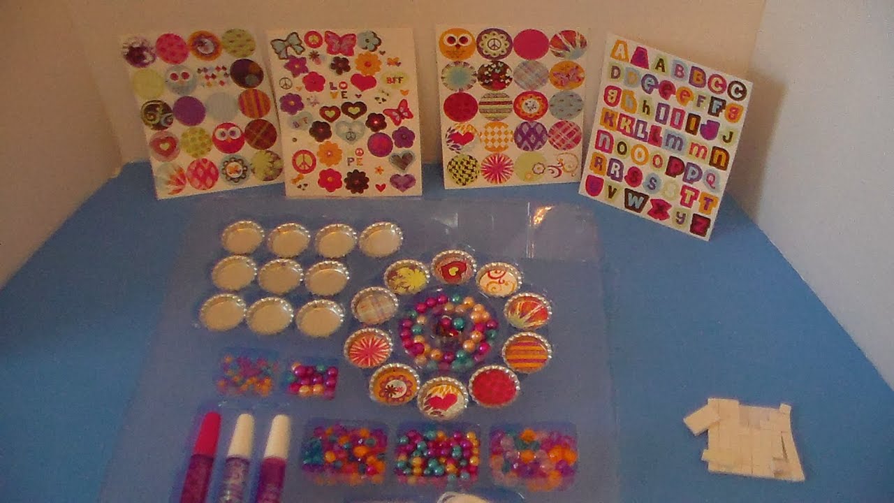 Bottlecap Jewelry Craft & Activity Kit by It's So Me