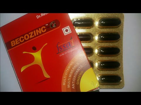 Becozinc G Nutritional Supplement Capsule, Price from Rs.0/unit onwards ...