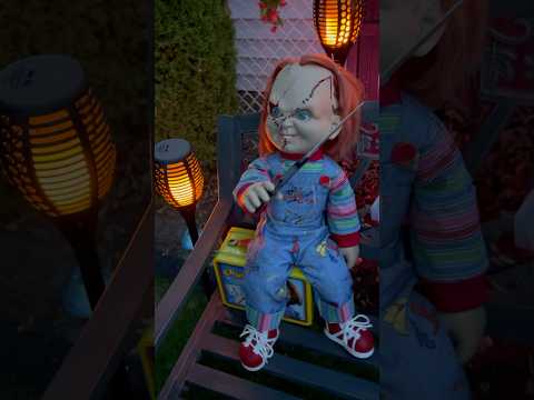 Child’s Play Chucky wants out! #chucky #childsplay #tiffany #doll #movie #80s