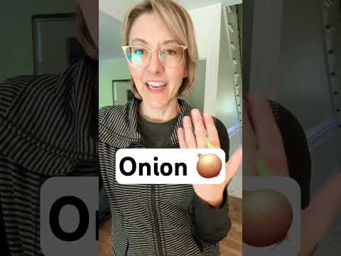 How to Pronounce ONION 🧅 - #SHORTS Quick English Pronunciation Mini Lesson