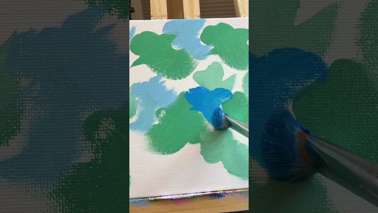 🥹 #art #acrylicscenery #loveart #painting #abstractart