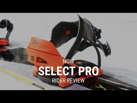 NOW Select Pro 2019 Snowboard Binding Rider Review - Tactics