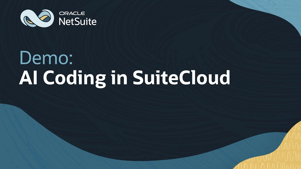 AI Coding with SuiteCloud Developer Assistant for NetSuite: Demo