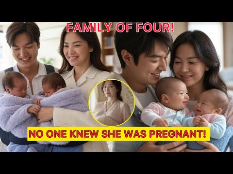 Congratulations! Lee Min Ho And Song Hye Kyo Happily Welcome Their First Set Of Twins!
