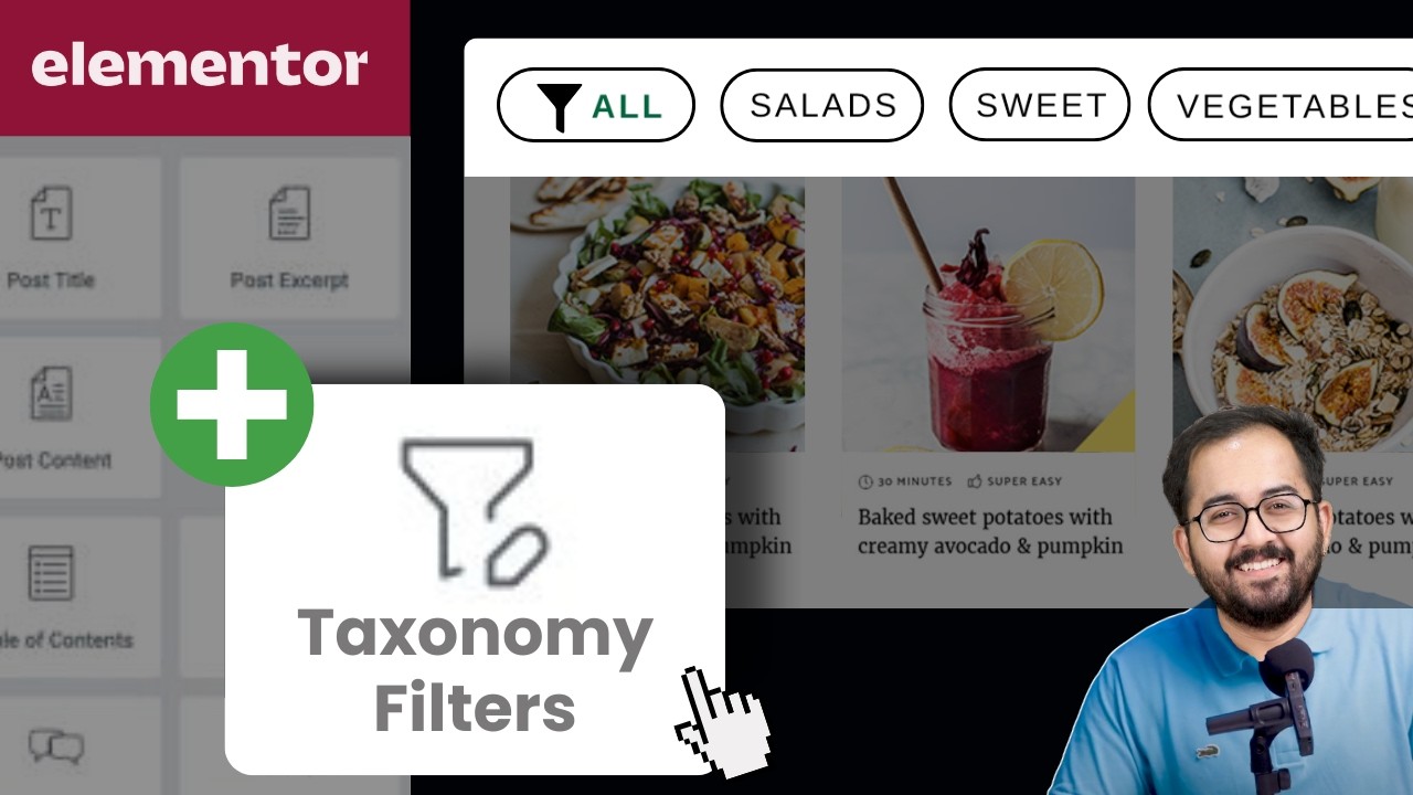 Elementor's New Taxonomy Filter for Blogs