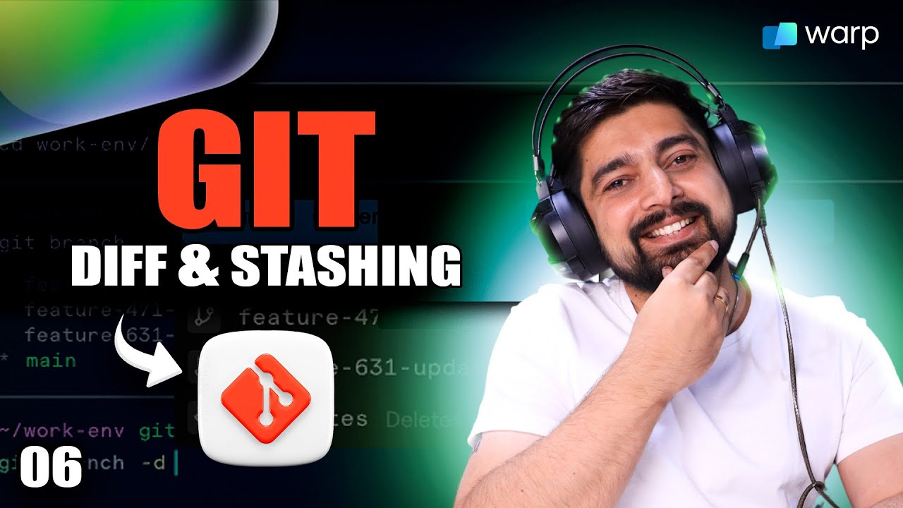 Git Diff and stashing