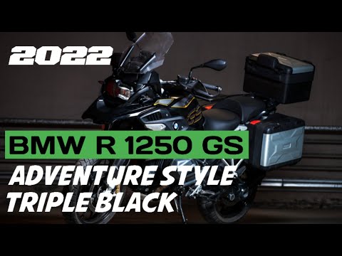 2022 BMW R 1250 GS Adventure Style Triple Black - True Adventurer