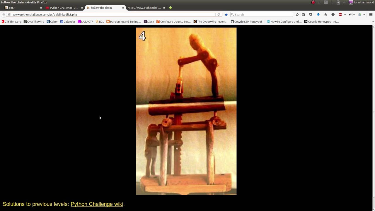 Python Challenge! 17 COOKIES