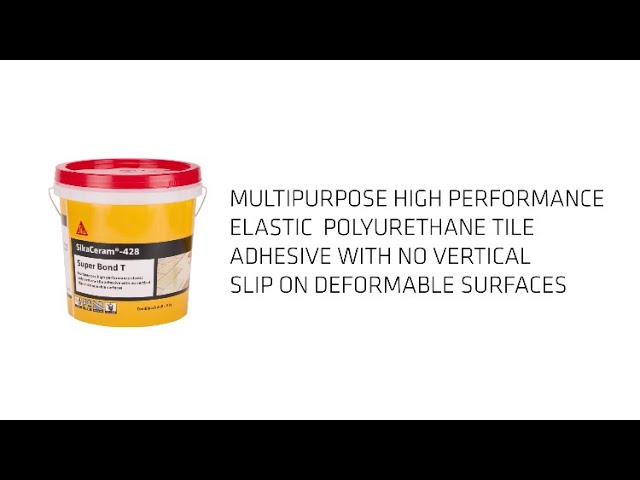 Tile Adhesive - SikaCeram 125 Easy Fix (Tile Adhesive) Trader ...