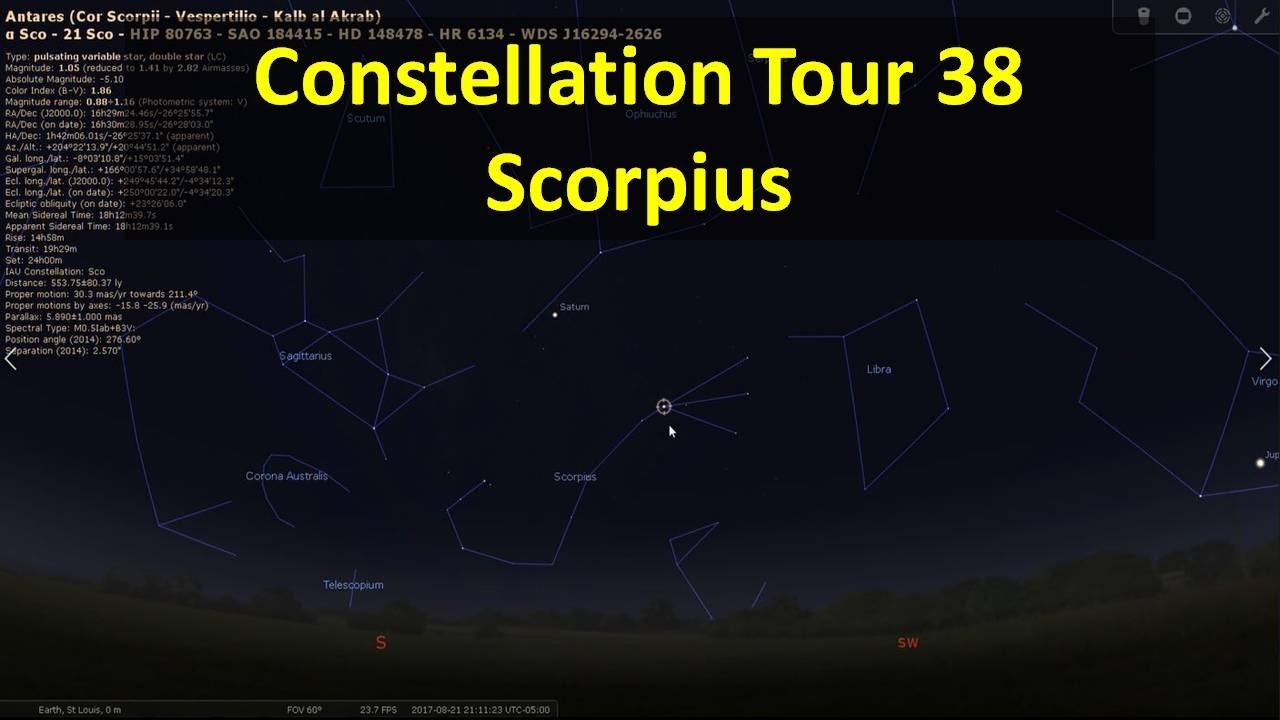 Constellation Tour 38 - Scorpius