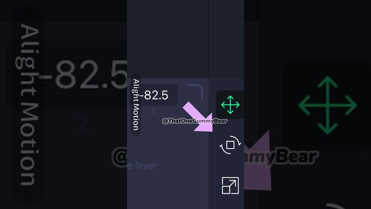 How to use/add pivot points in alight motion (easy tutorial) #gacha #alightmotion
