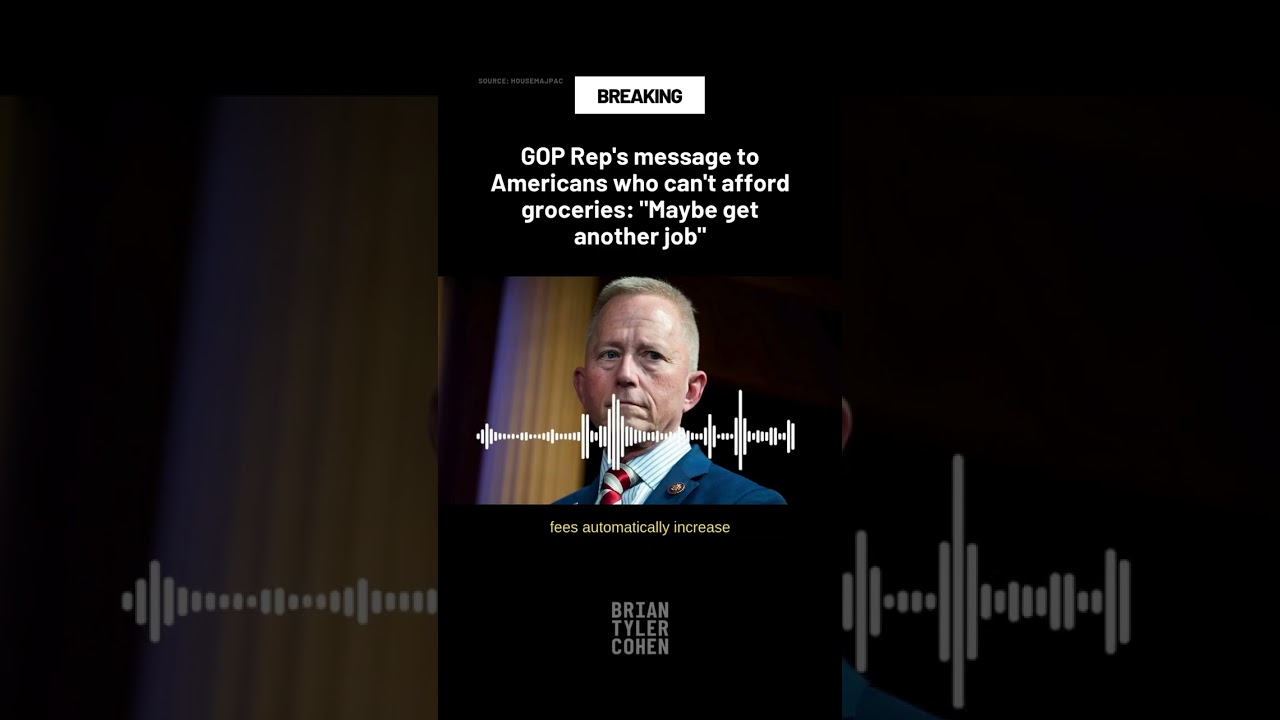 GOP Rep's message to Americans who can't afford groceries: 