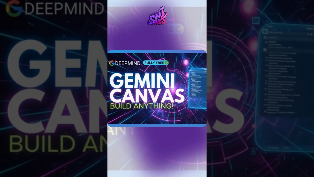 How to Generate a FULL Presentation with Google Gemini AI (New Canvas Skill)