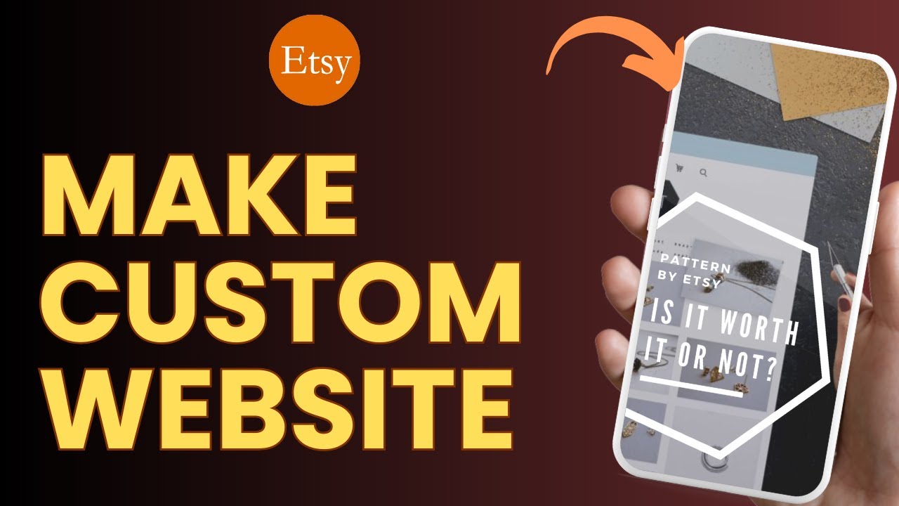 How to Use Etsy Pattern for Custom Website