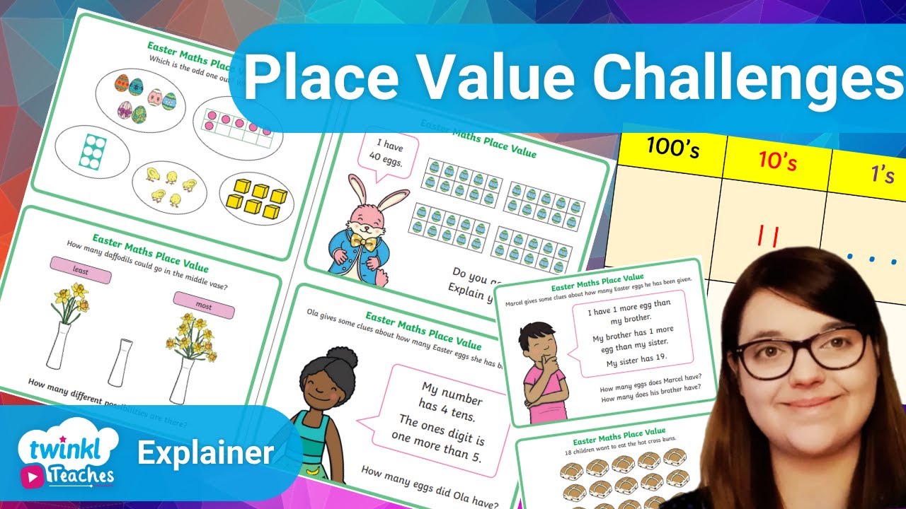 Maths Fun: Place Value Challenge Cards