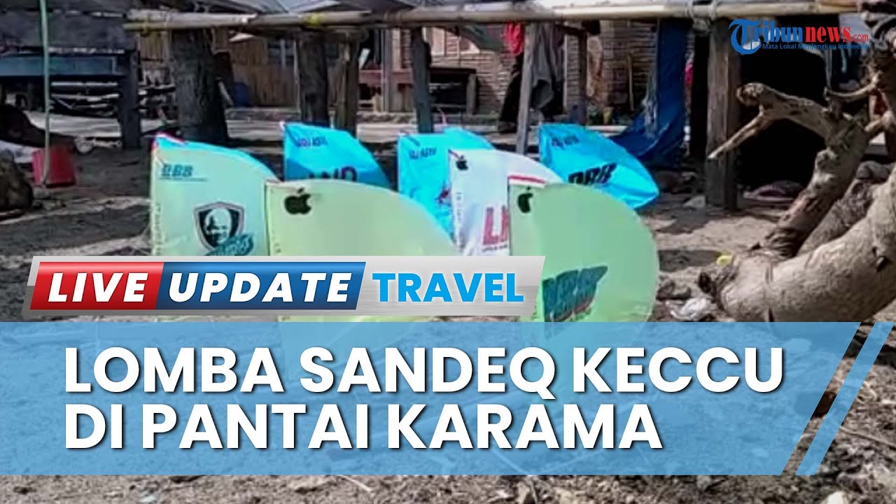 Intip Suasana Lomba Sandeq Keccu di Pantai Karama, Diikuti Ratusan ...