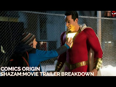 SHAZAM : movie trailer breakdown