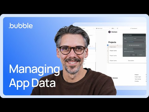 Organize your data: Bubble basics for AI builders (Lesson 3.2)