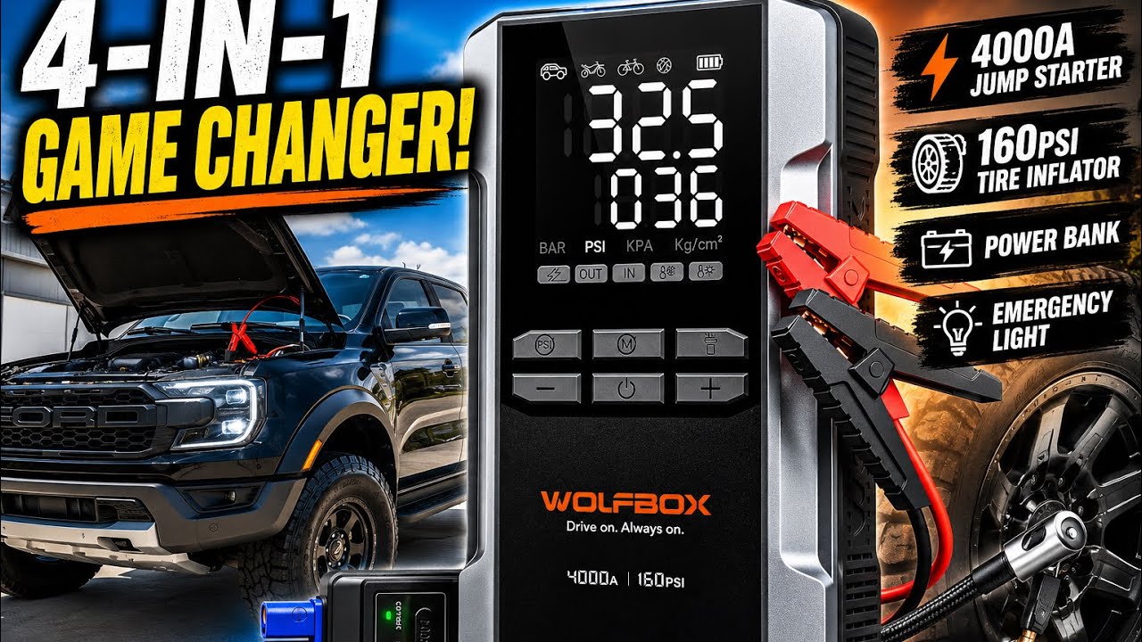 The BEST Automotive Accessory of 2026! Wolfbox  Megavolt 24 Air