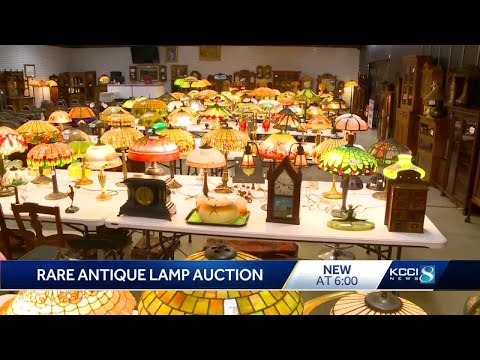 Marshalltown auction sheds light on 500 antique lamps