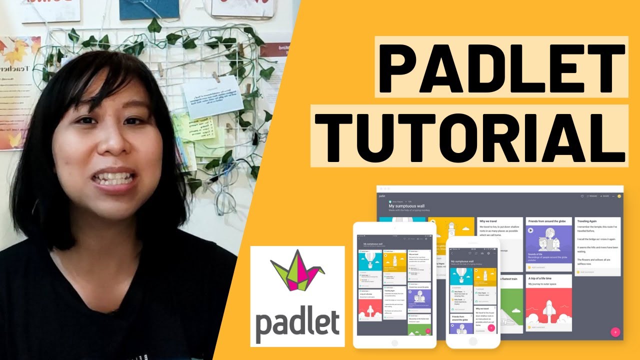 Padlet Tutorial: Online Collaboration Board for Online Classes