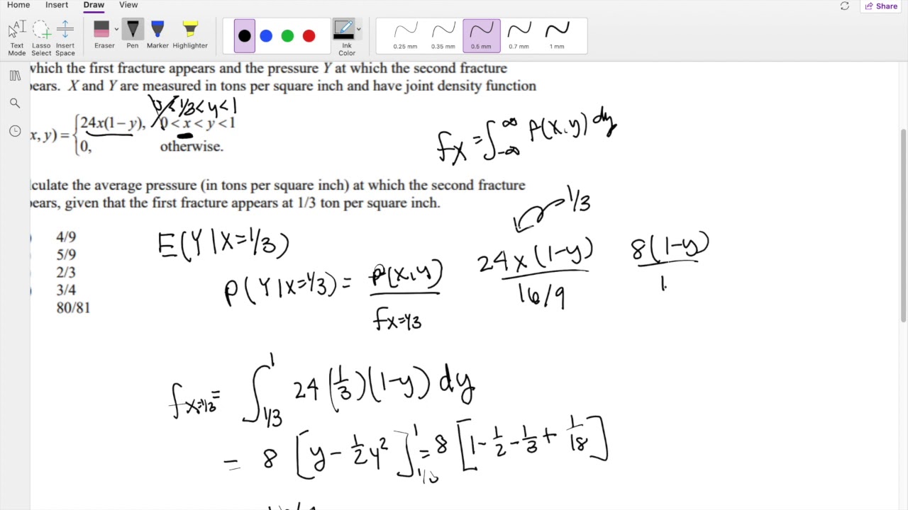 SOA Exam P Question 228 | Multivariate Conditional Expectation