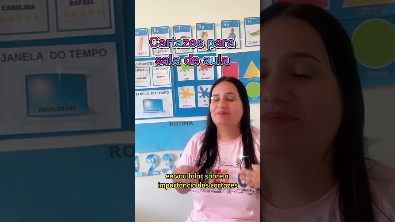 Quais cartazes devemos ter na sala de aula?