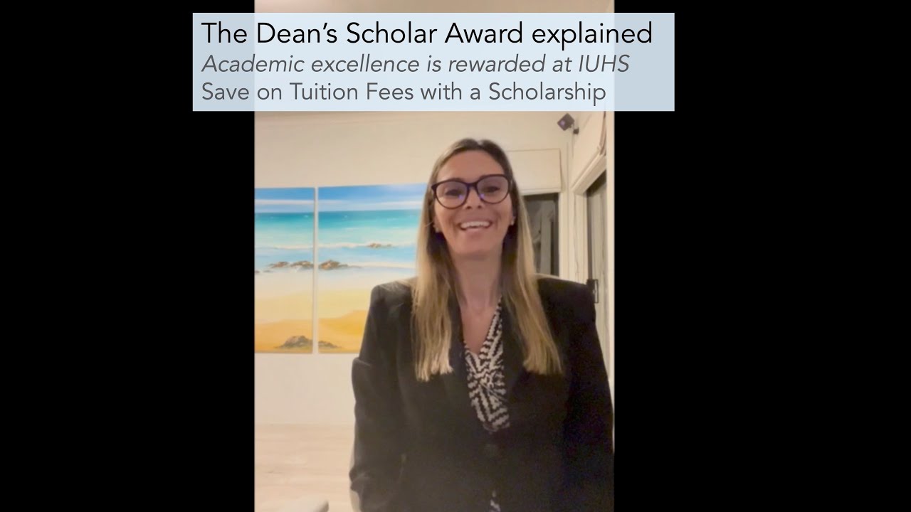 Dean's Scholar Award, what it means in savings & how to get it