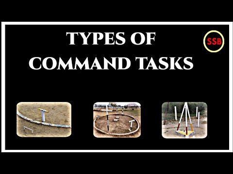 Command Task and Types of Command Task Video Lecture - Preparation Tips for SSB Interview - CDS