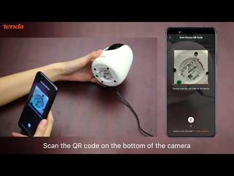 Installation Turorial Video of Tenda Security Full HD Pan & Tilt Cameras(CP3/CP6/CP7)