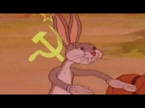 BUGS BUNNY OUR MEME COMMUNIST SOVIET ORIGINAL SCENE
