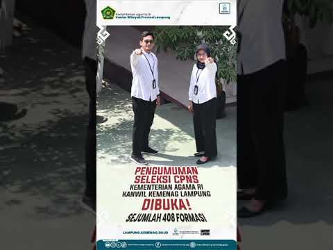 Pengumuman 📢 Seleksi CPNS Kementerian Agama RI tahun 2024 sudah DIbuka !!! #cpns2024