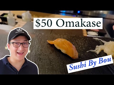 OMAKASE for ONLY $50 in Jersey City! Sushi By Bou REVIEW