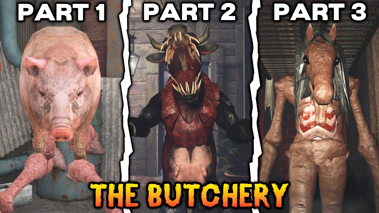 The Butchery: Parts 1 to 3 – Full Walkthrough | Roblox
