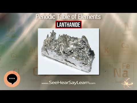 Lanthanide 🔬⚛️🔬 Periodic Table of Elements Series 🔬⚛️🔬
