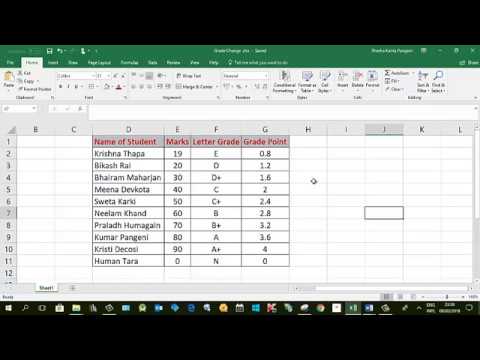 How to convert number to letters? Convert Score in Number to Letter Grades and Grade Points