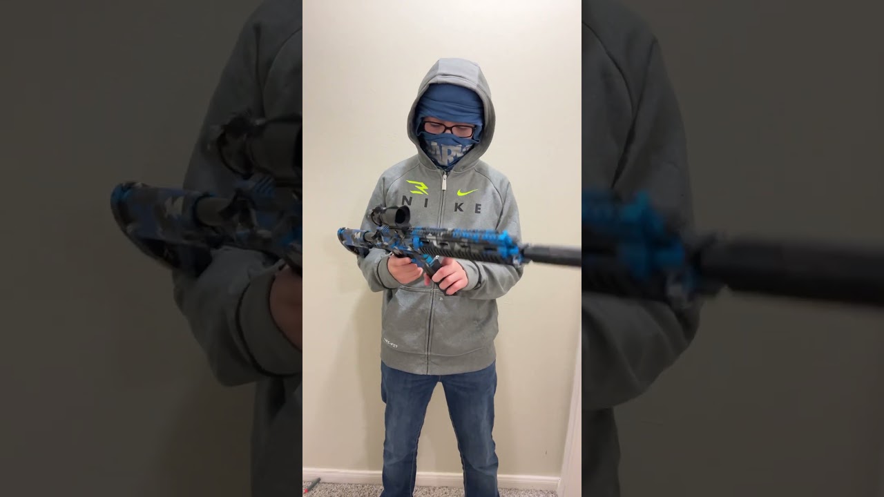 M416 gel blaster reload #shorts #gelblaster ⚠️ Fake Gun ⚠️