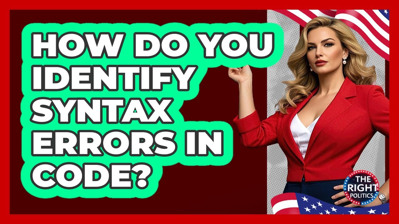 How Do You Identify Syntax Errors In Code?