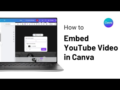 How To Embed YouTube Video in Canva Website (Step By Step)