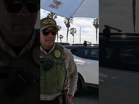 Ocean Beach, San Diego CA. Newport Street Sidewalk Vendor Hassled By Unethical City Park Ranger's.