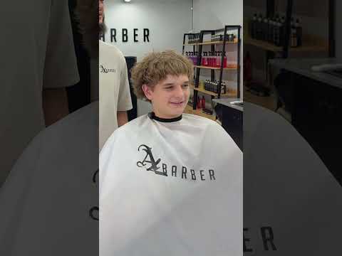 Blowout Mid Taper + Textured Fringe #haircuts #hairstyle #barbershop #taper