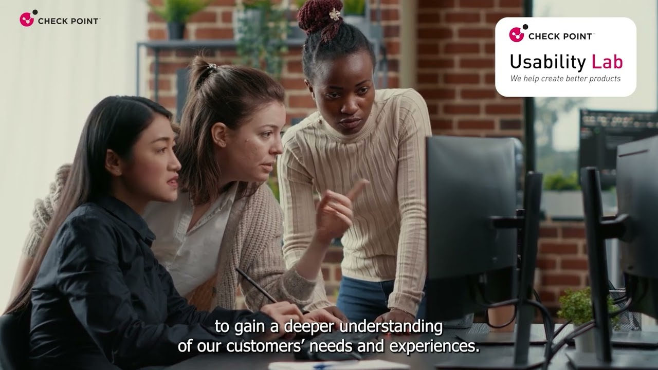 Check Point's Usability Lab