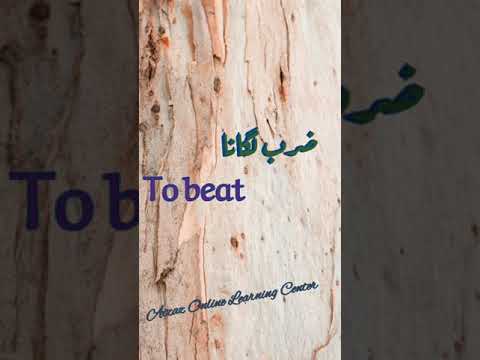 zrab lgana l how to pronounce ll English and Urdu meanings #short @aizazonlinelearningcenter
