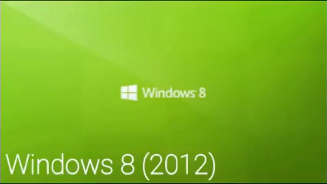 Windows 8 Startup and Shutdown sound.