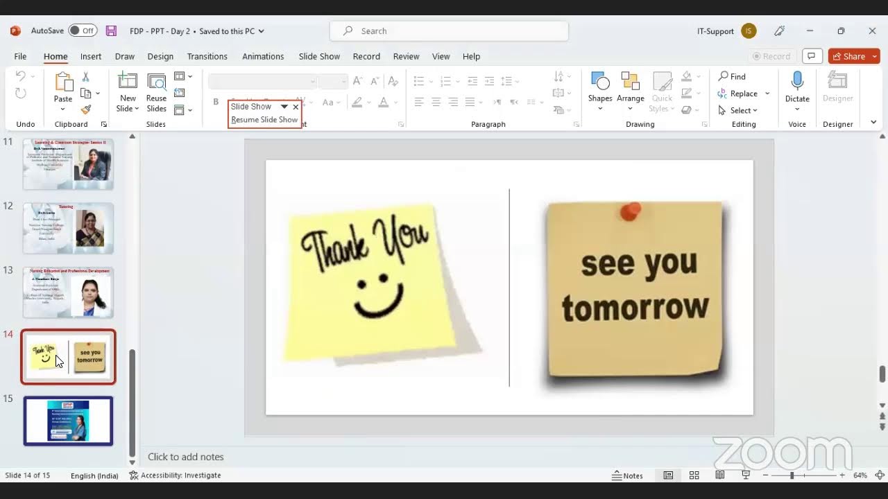 SFNP Faculty Development Program