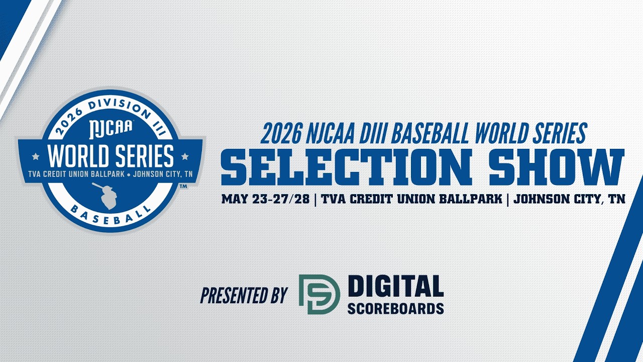 2026 NJCAA DIII Baseball World Series Selection Show