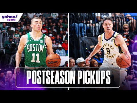 PRIORITY postseason PICKUPS in FANTASY basketball | Yahoo Sports