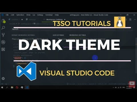 How to edit default dark theme for Visual Studio Code