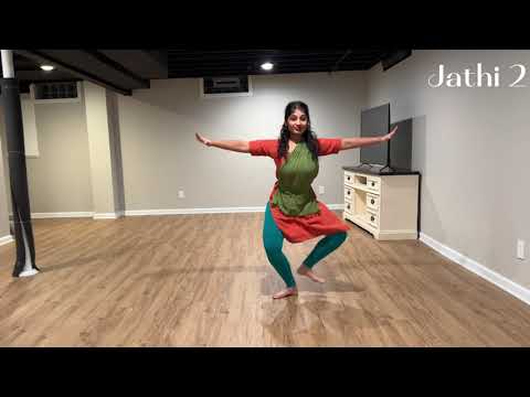 Arabhi Jathiswaram | Bharatanatyam | Learn and Practice Jathis