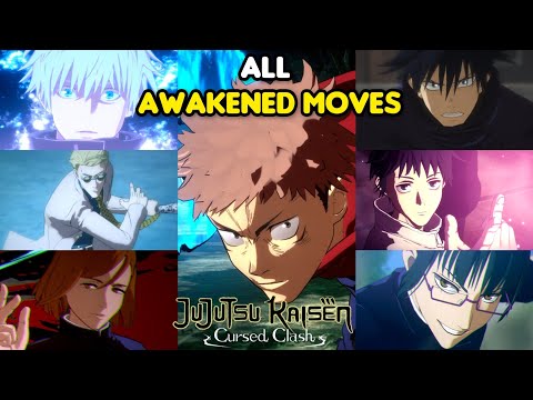 All Ultimates-Jujutsu Kaisen: Cursed Clash (All Awakened Moves) [ENG DUB]